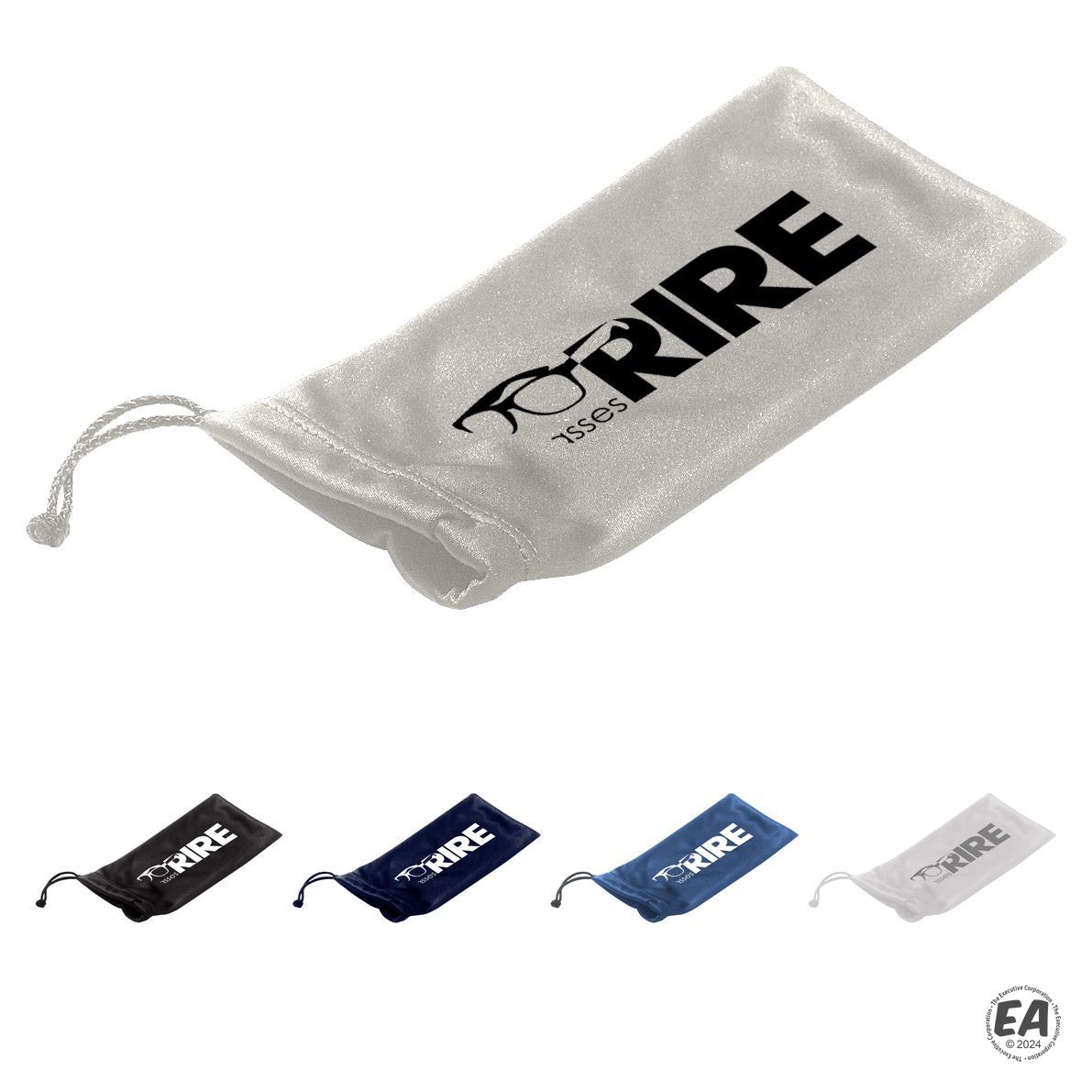 Customized Sunglasses Microfiber Pouch with Drawstring | Promotional ...