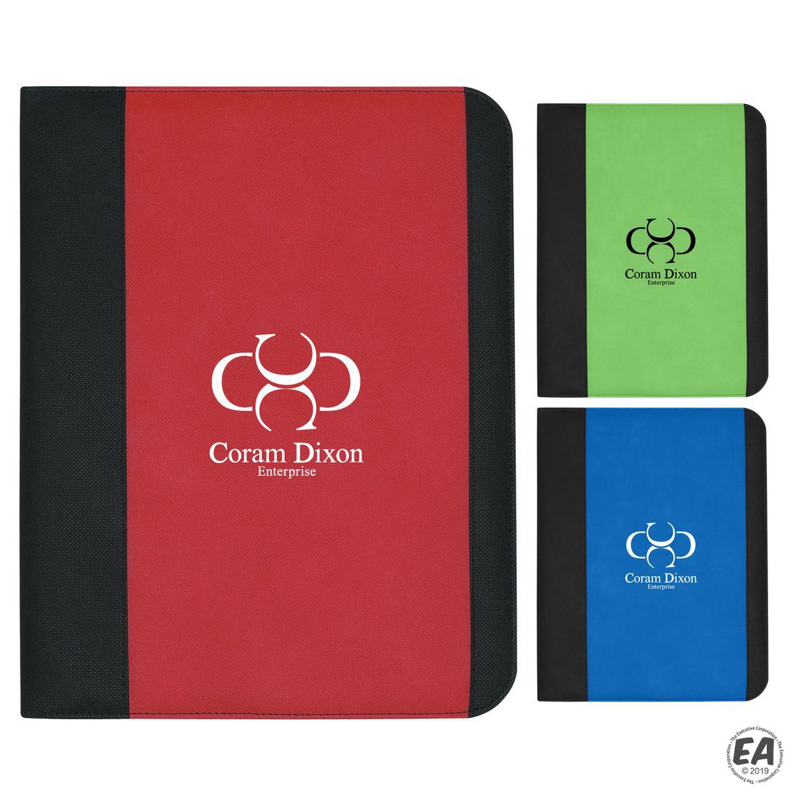 Promotional Non-Woven Large Padfolio | Customized Padfolios | Branded ...