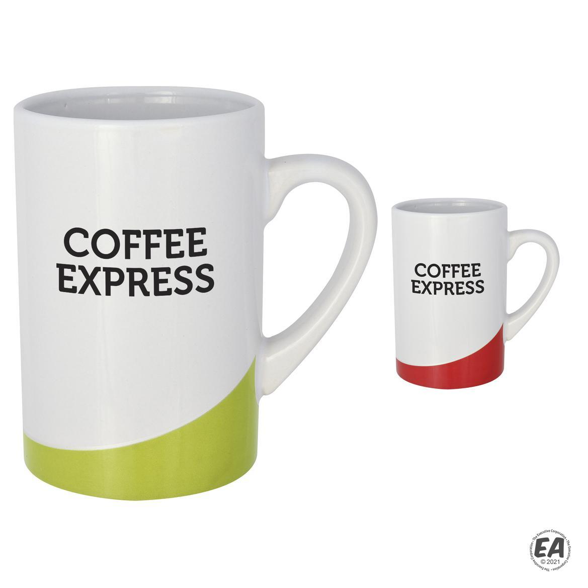Custom 14 oz. The Curve Coffee Mug | Customized Coffee Mugs ...