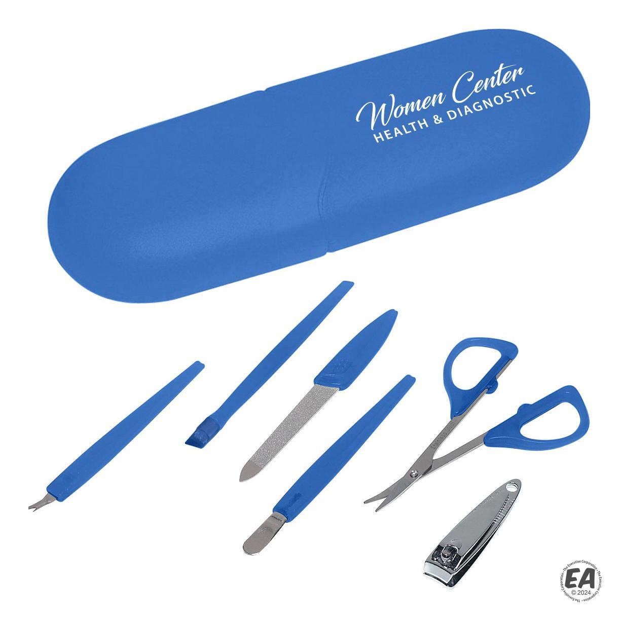Customized Manicure Set in Gift Tube | Promotional Manicure Sets ...