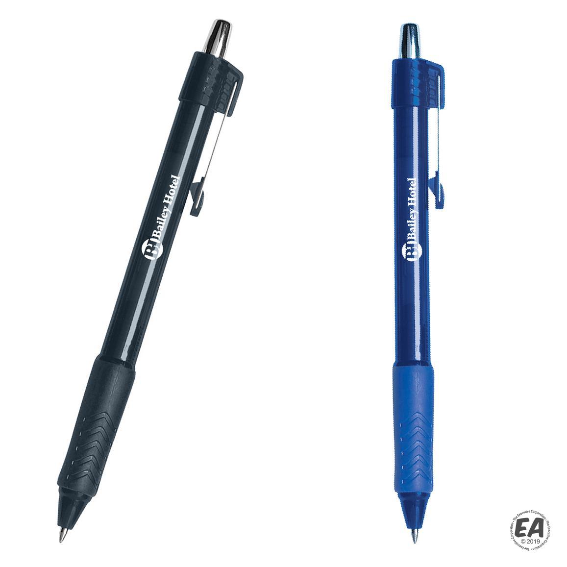 Promotional Retractable Gel Ink Promotional Pen | Customized Click Pens ...