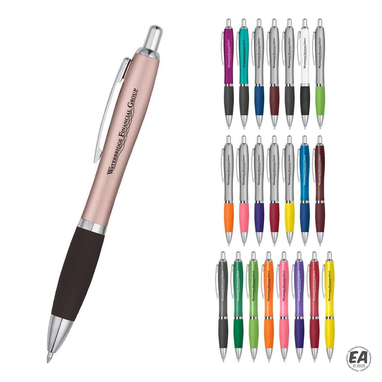 Customized Satin Pen | Promotional Click Pens | Branded Satin Pen at ...