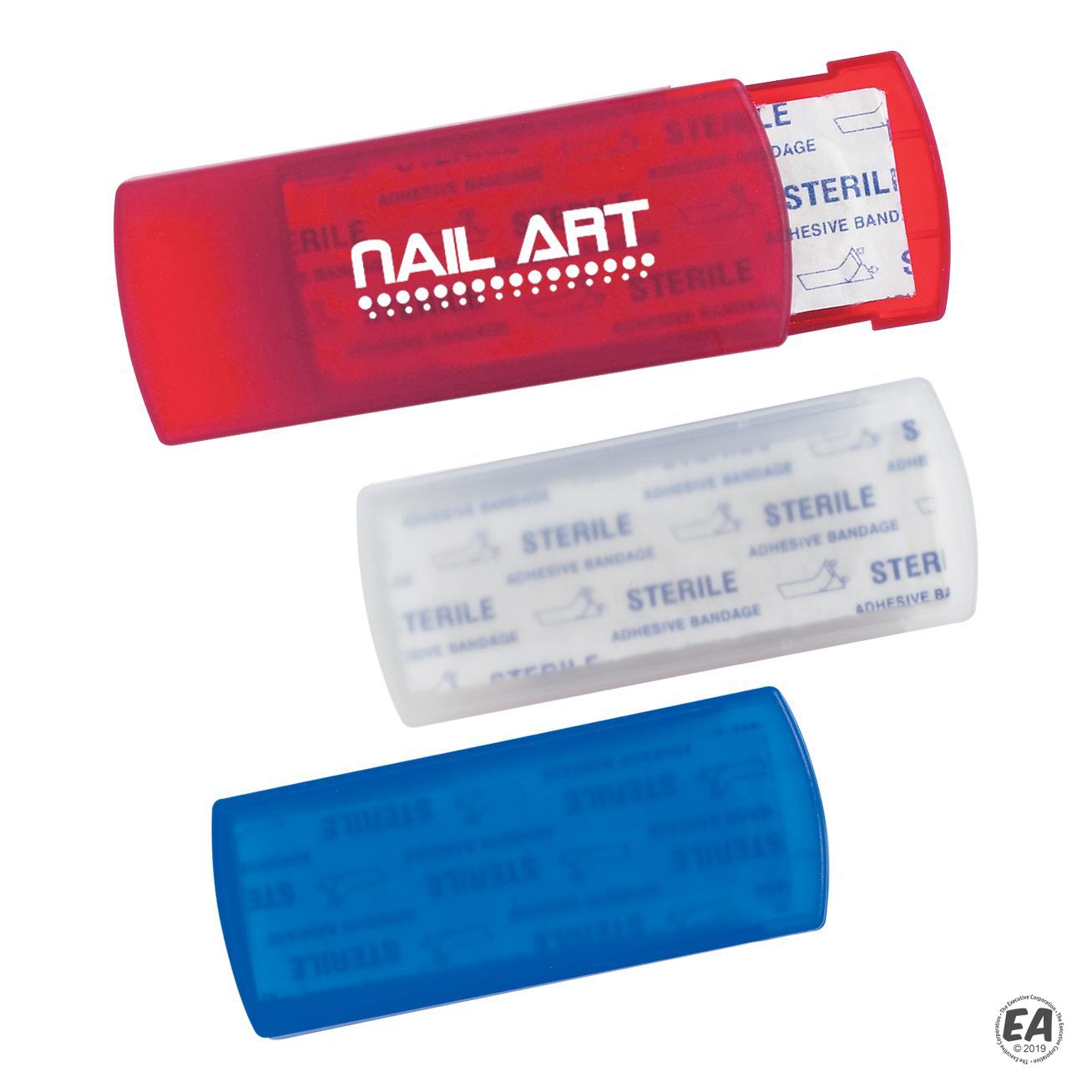 Customized Bandages in Plastic Case | Custom First Aid Kits ...