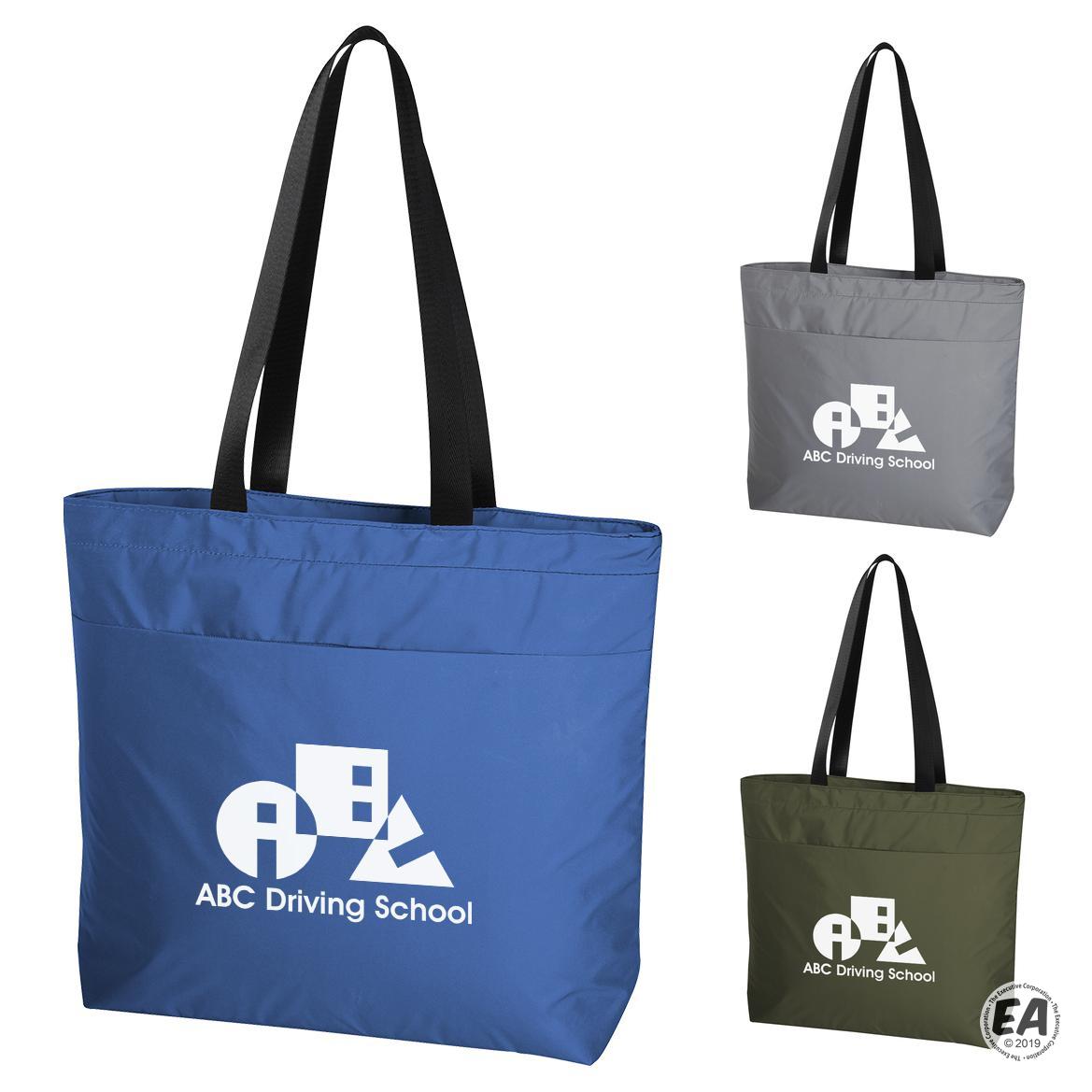 Promotional Solstice Reflective Cooler Tote Bag | Customized Cooler ...