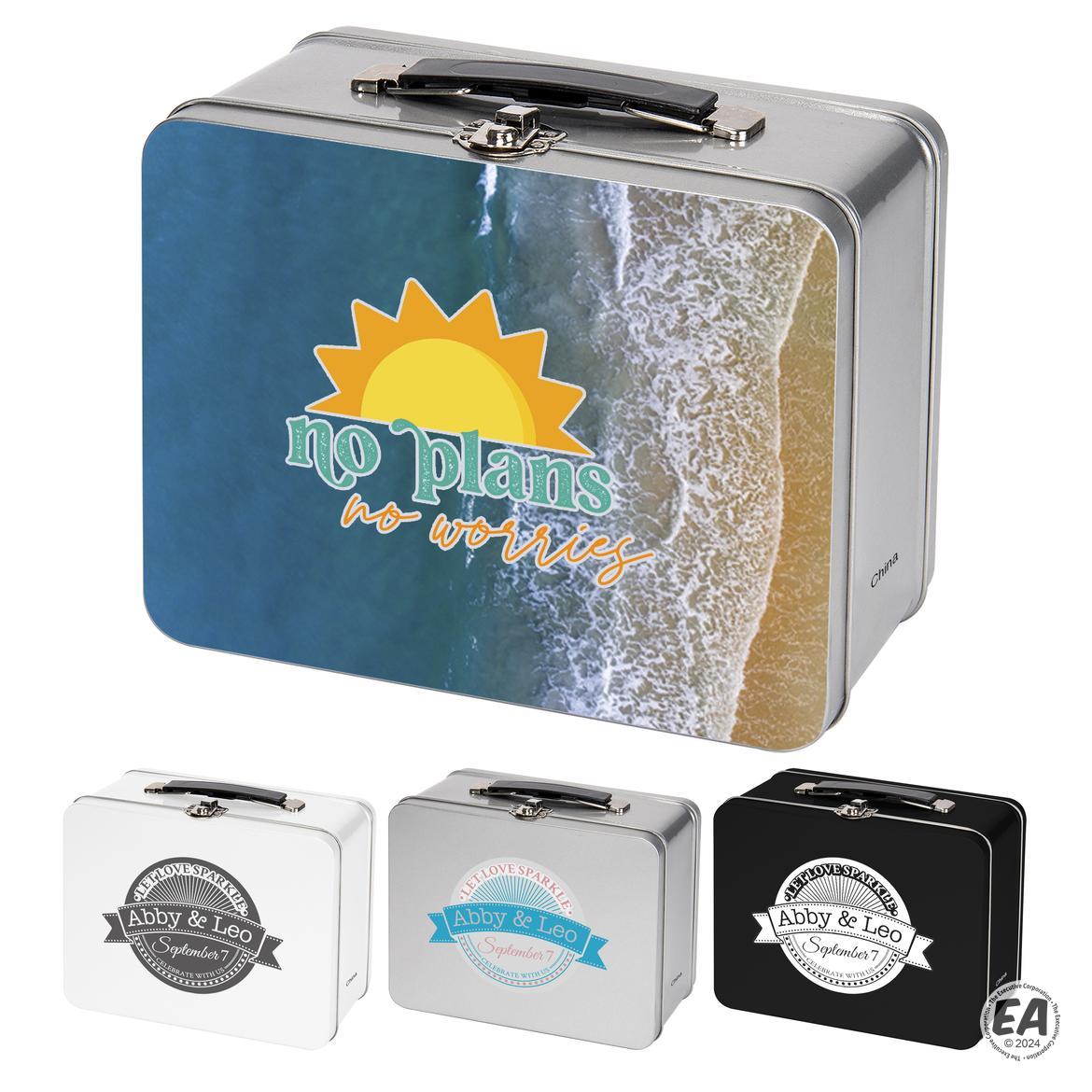 Promotional Throwback Tin Lunchbox | Branded Lunch Bags | Customized ...