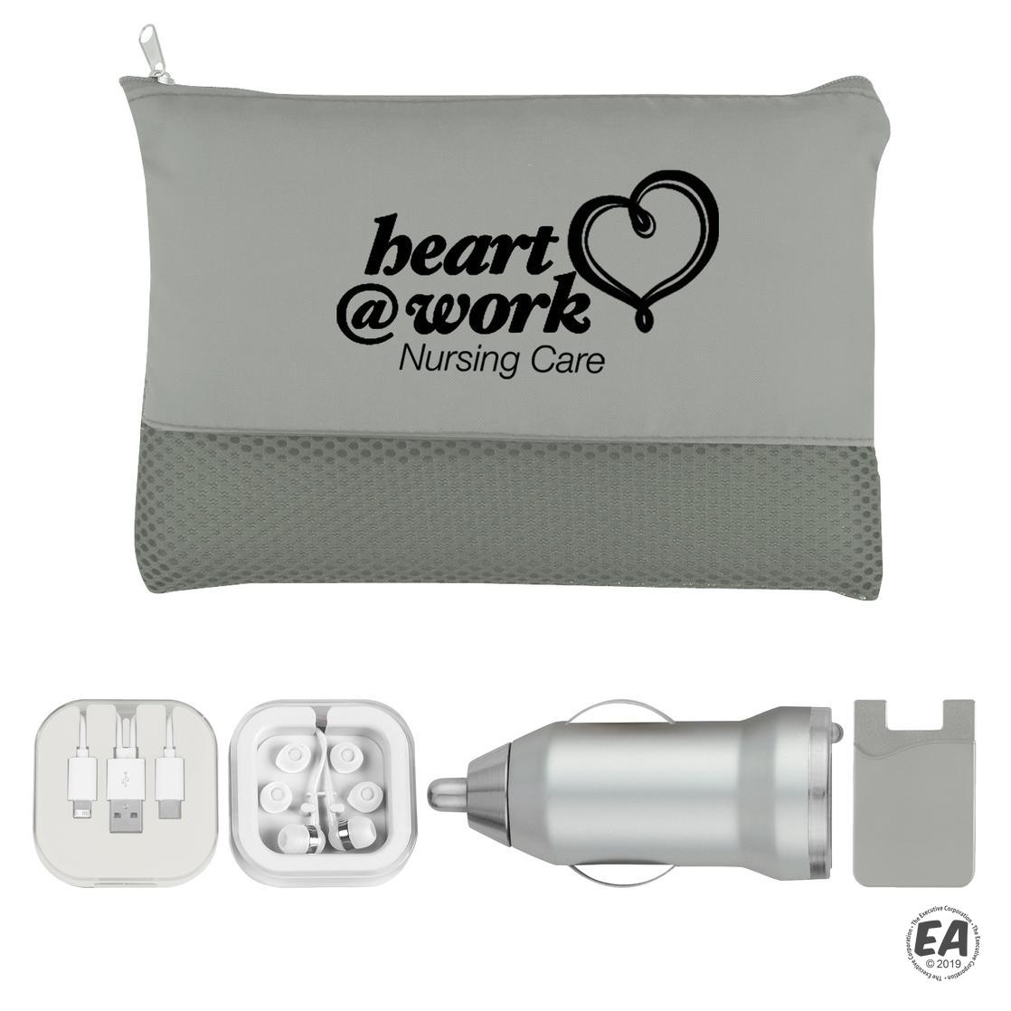 Promotional On-The-Go Tech Essentials Kits | Custom Technology Kits ...