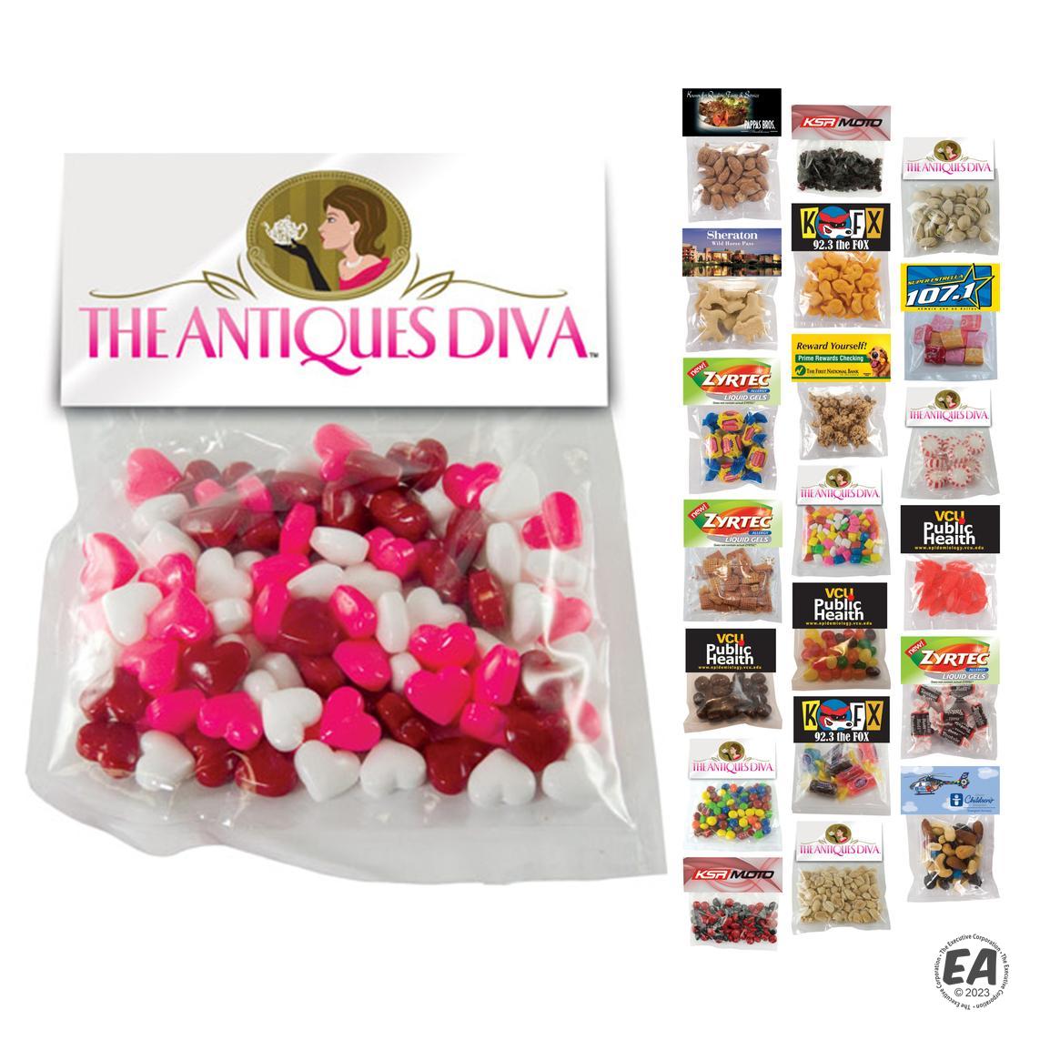Customized Candy Bag with Header Card Large | Promotional Candies ...