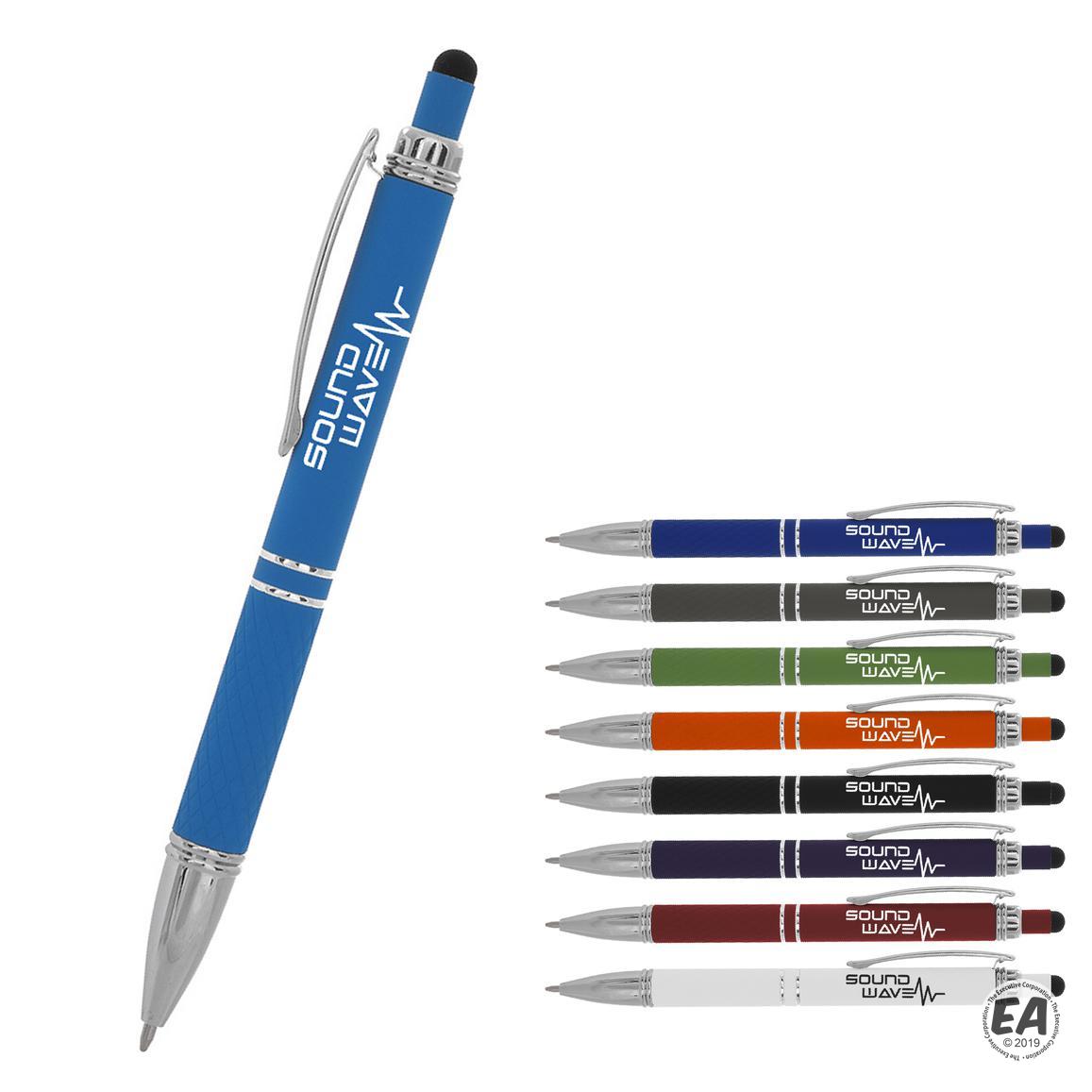 Promotional Quilted Stylus Pen | Customized Aluminum Pens | Custom ...