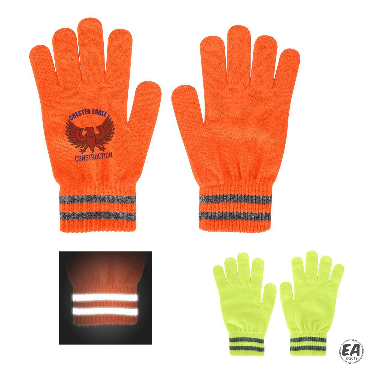 Customized Reflective Safety Gloves | Promotional Gloves | Branded ...