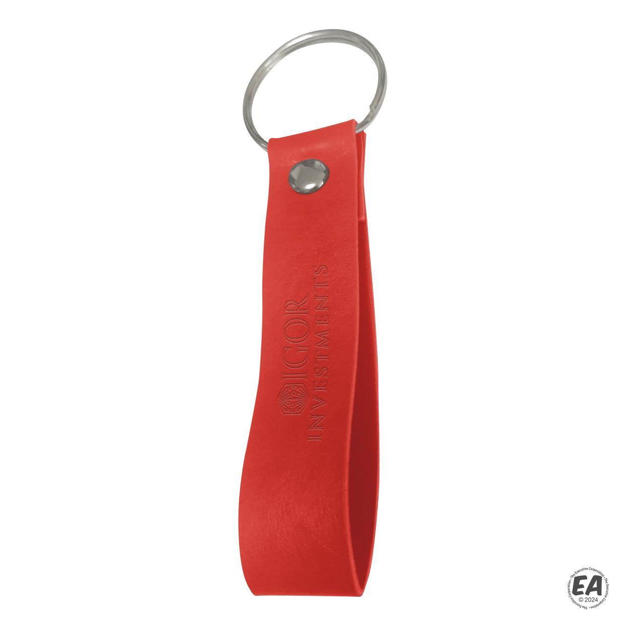 Customized Leatherette Key Tag | Branded Keychains | Promotional ...