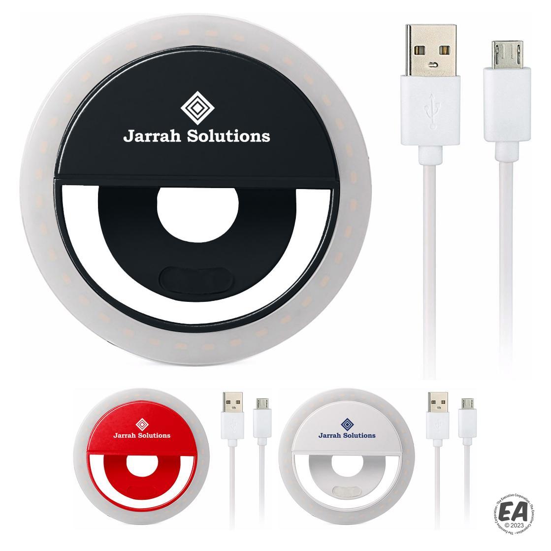 Customized Online Meeting Adjustable Ring Light | Promotional Computer ...