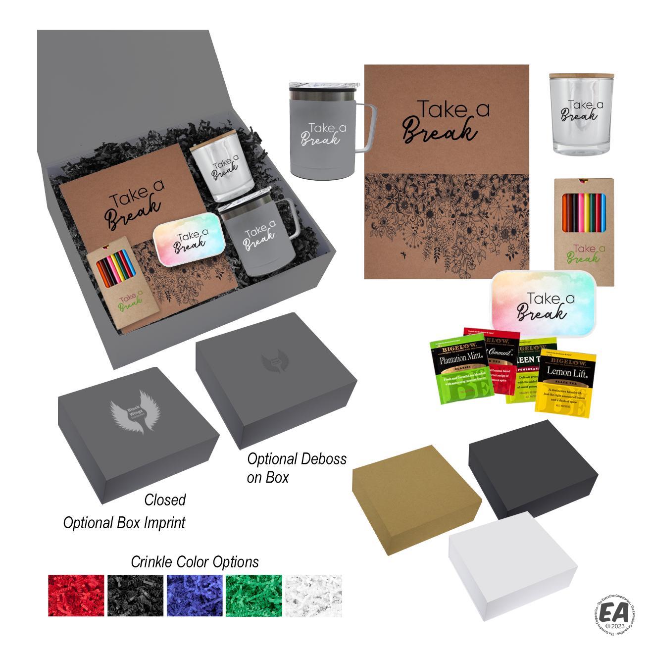 Custom Self Care Tea Gift Set | Promotional Drinkware Kits | Customized ...