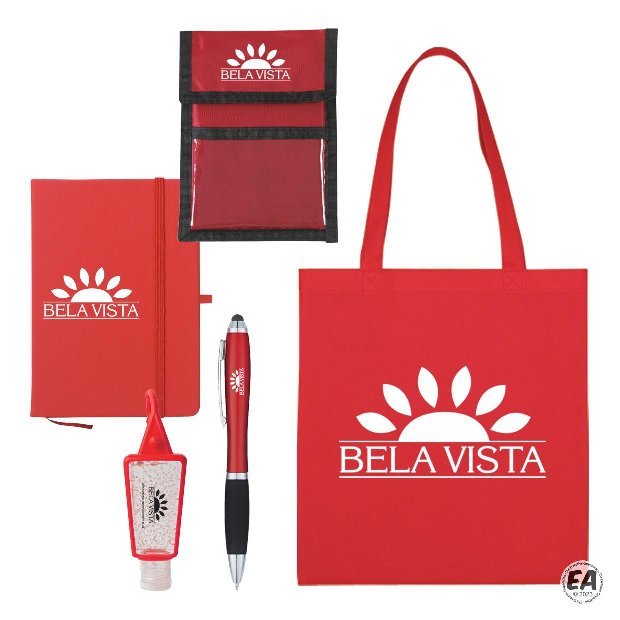 Promotional Tradeshow Survival Kit | Customized Tote Bag Kits | Custom ...