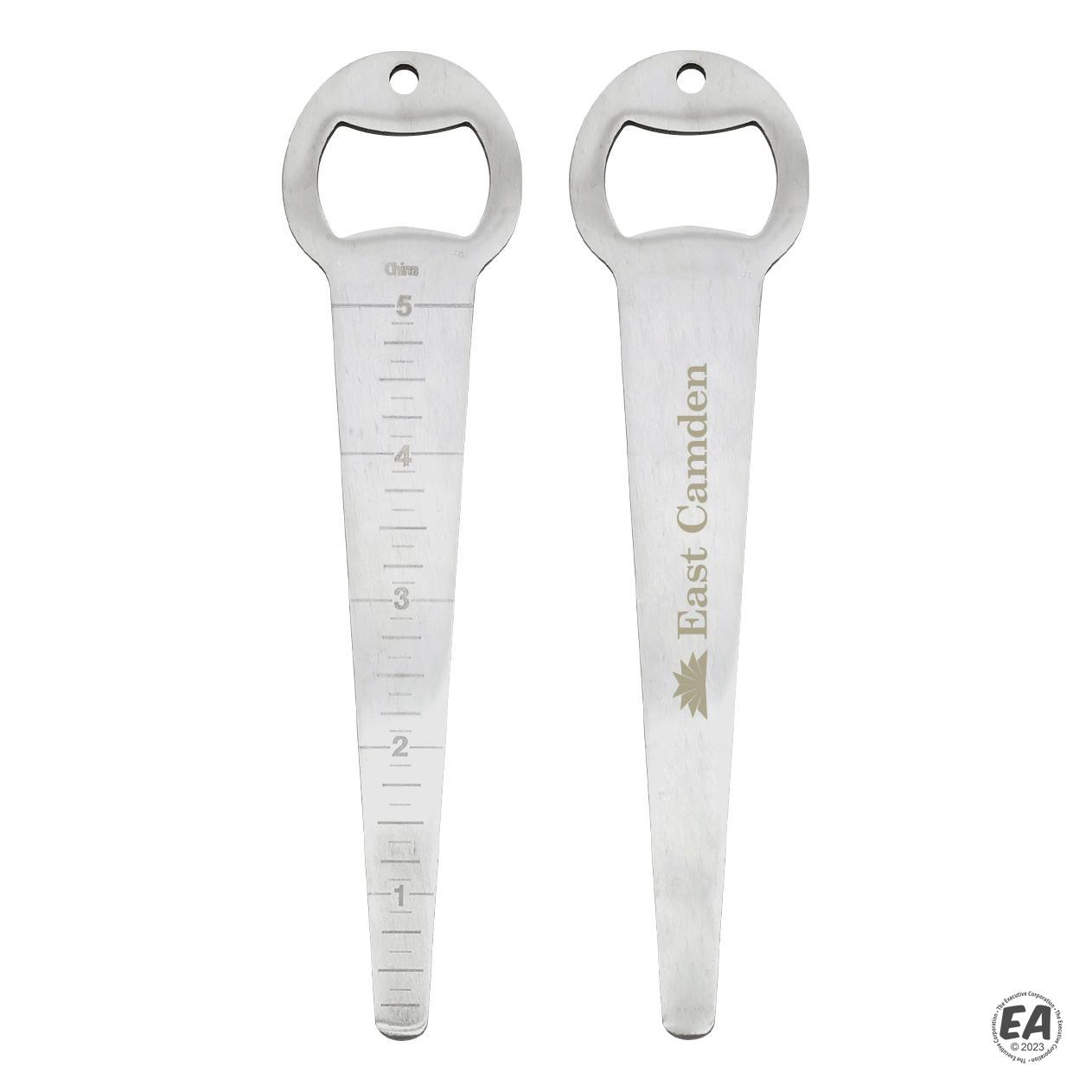 Promotional Stainless Steel Seed Depth Tool With Bottle Opener | Custom ...