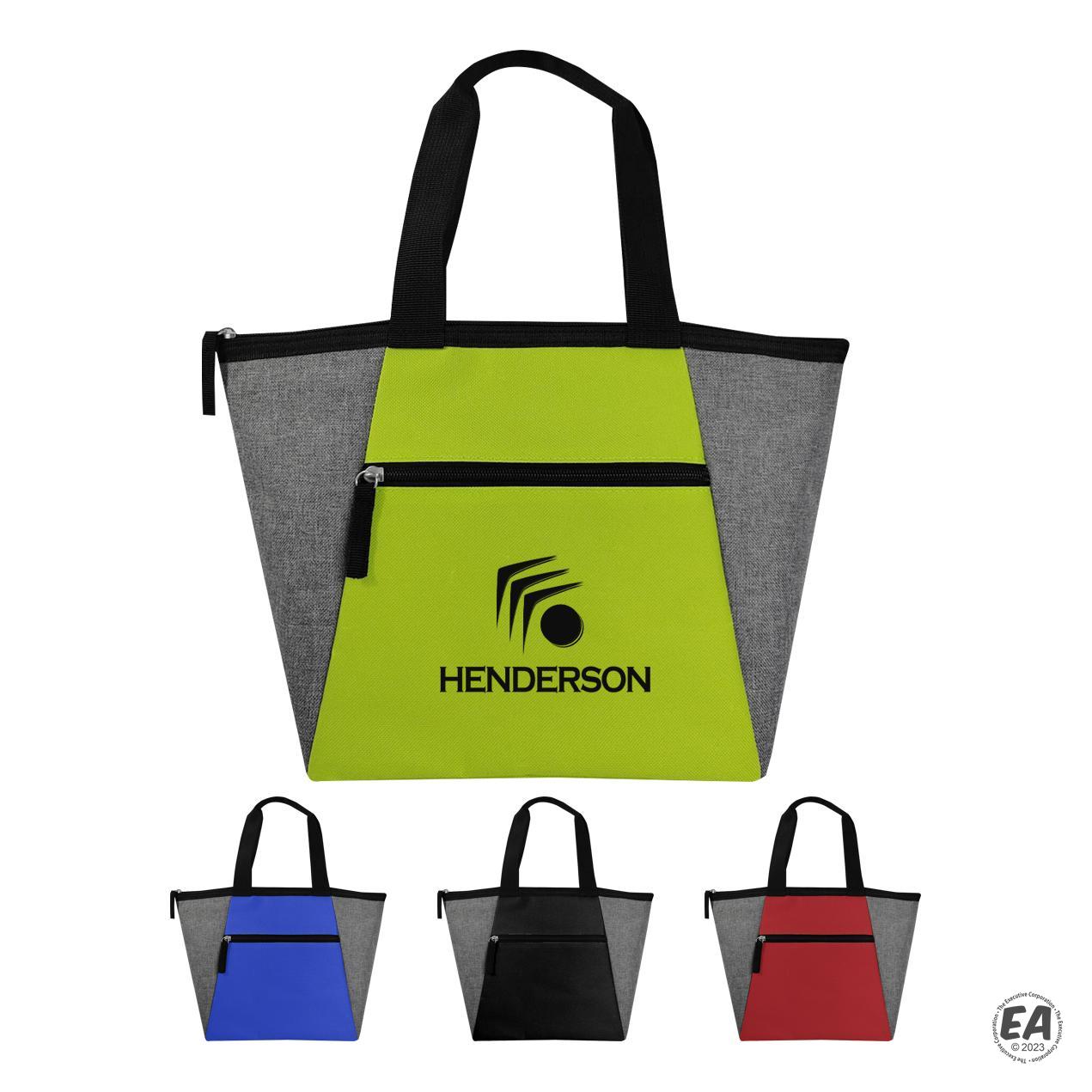 Customized Wide Open Cooler Lunch Bag | Promotional Large Cooler Bags ...