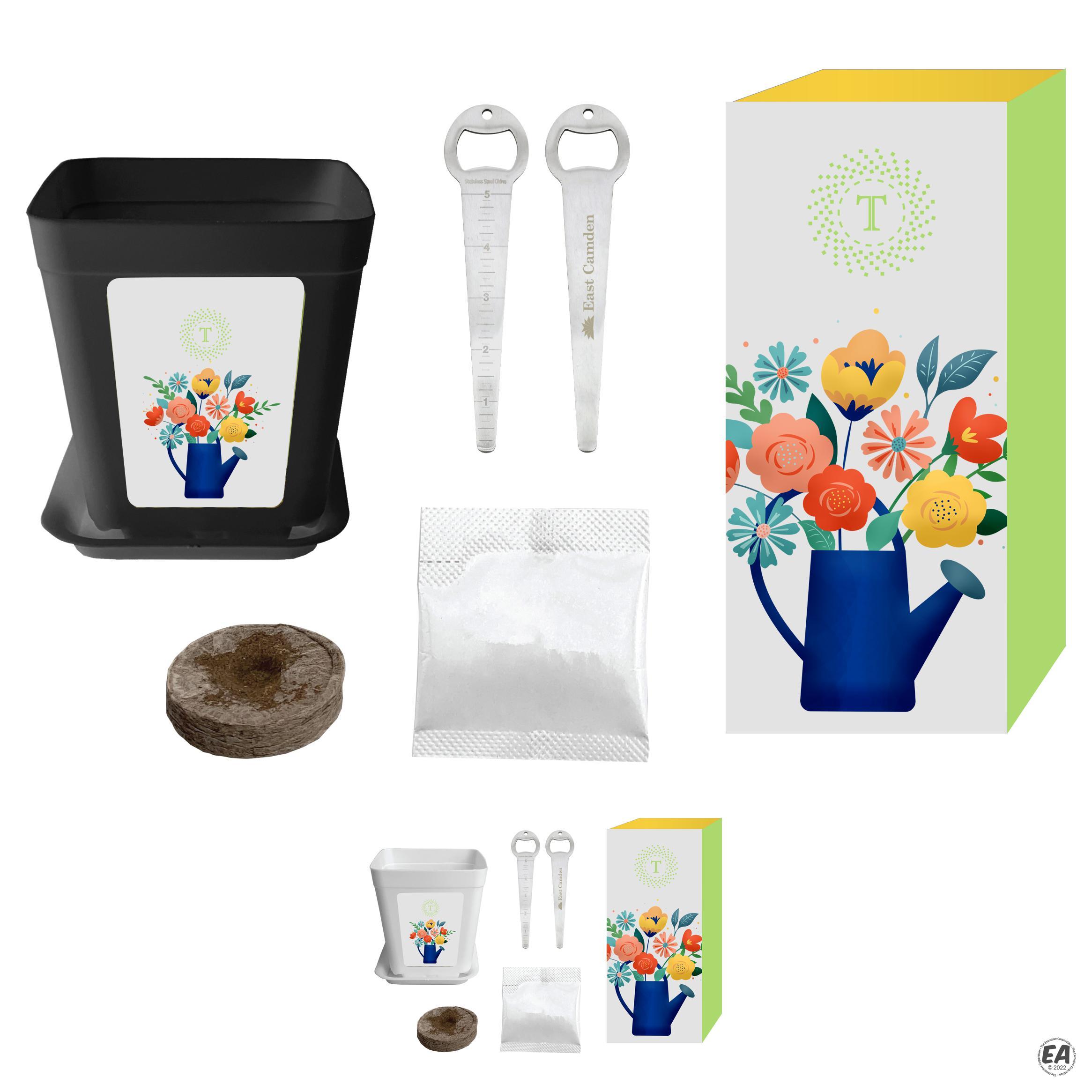 Branded Sow Easy Planter Kit with Seed Depth Tool | Promotional Garden ...