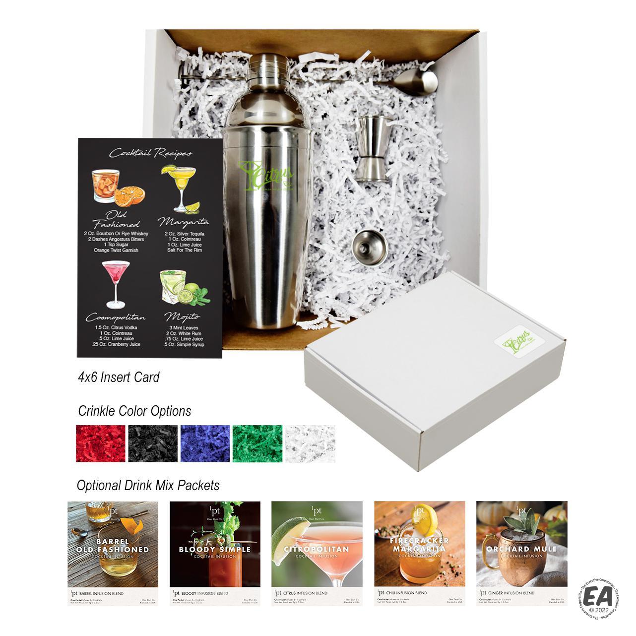 Promotional Cocktail Kit | Custom Barware Gift Sets | Branded Cocktail ...