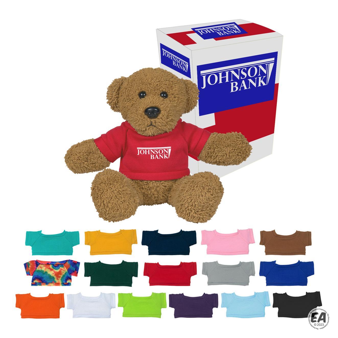 Customized 6 Ole' Time Rag Bear with Custom Box | Promotional Stuffed ...