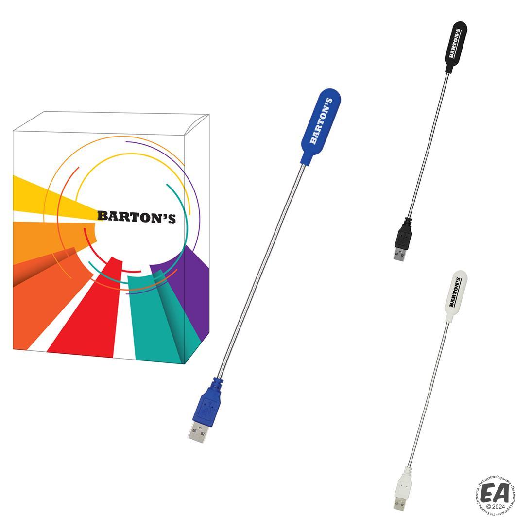 Promotional USB Flexi-Light with Custom Box | Customized Flash Drives ...