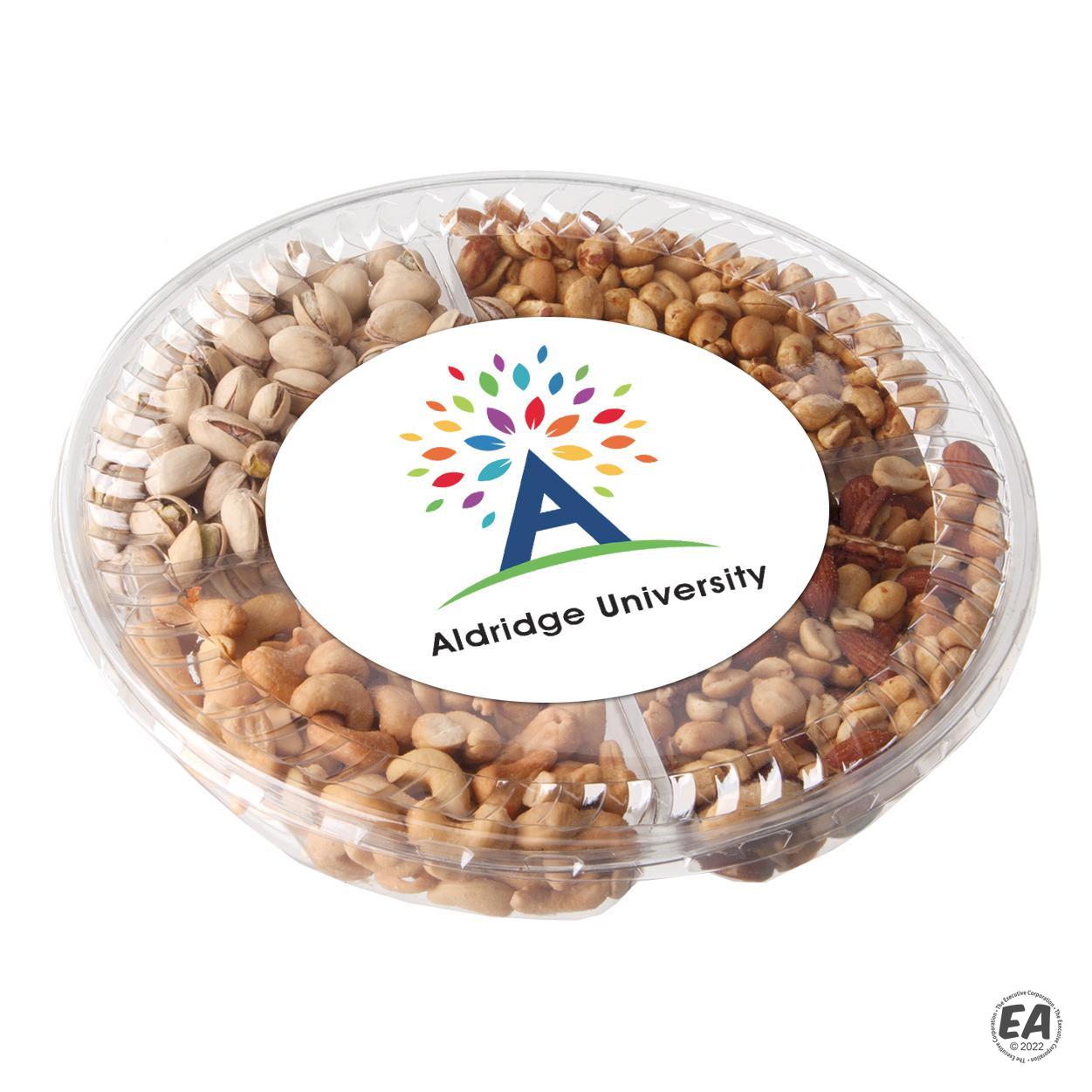 Promotional Four Way Nut Tray | Customized Food Gift Sets | Branded ...