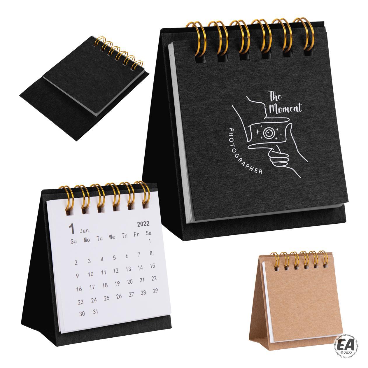 Promotional Kraft Paper Mini Desk Calendar | Customized Calenders ...