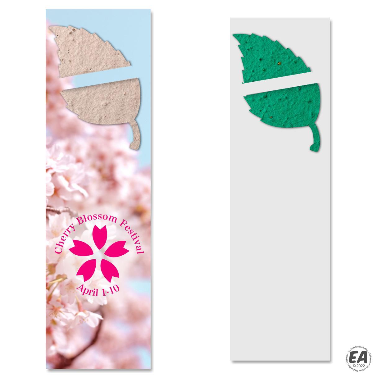 Custom Seed Paper with Bookmark | Customized Garden | Promotional Seed ...