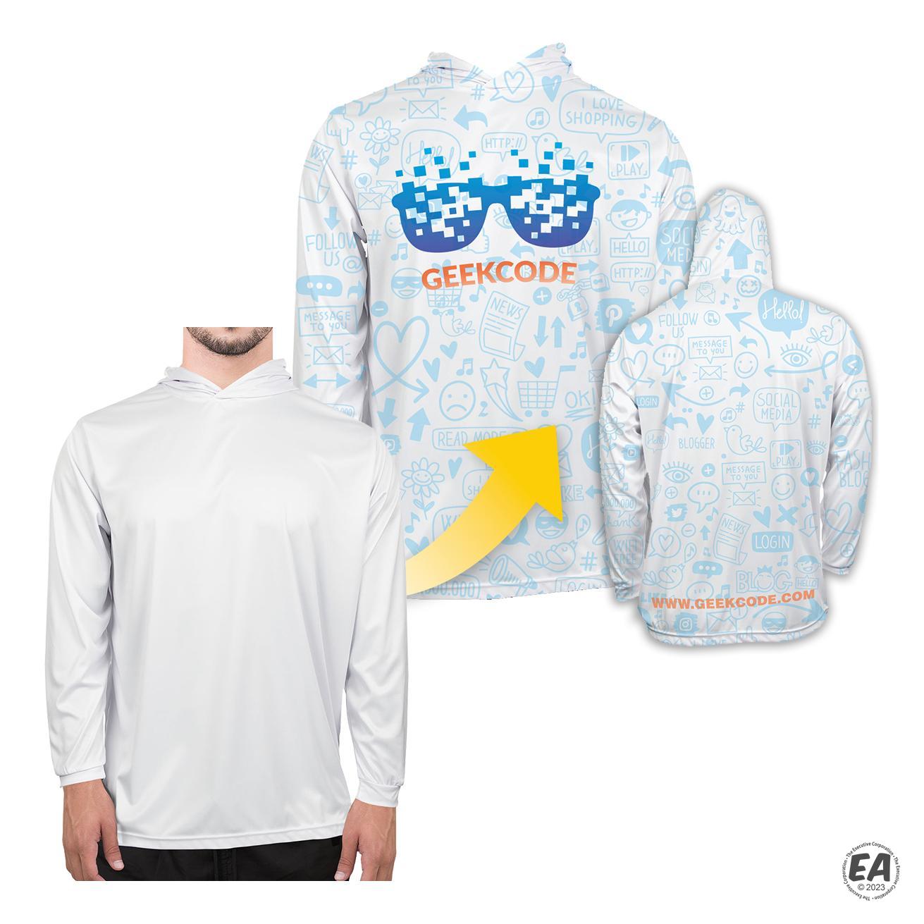 Customized Fully Sublimated Lightweight 5 oz Adult Hoodie | Promotional ...