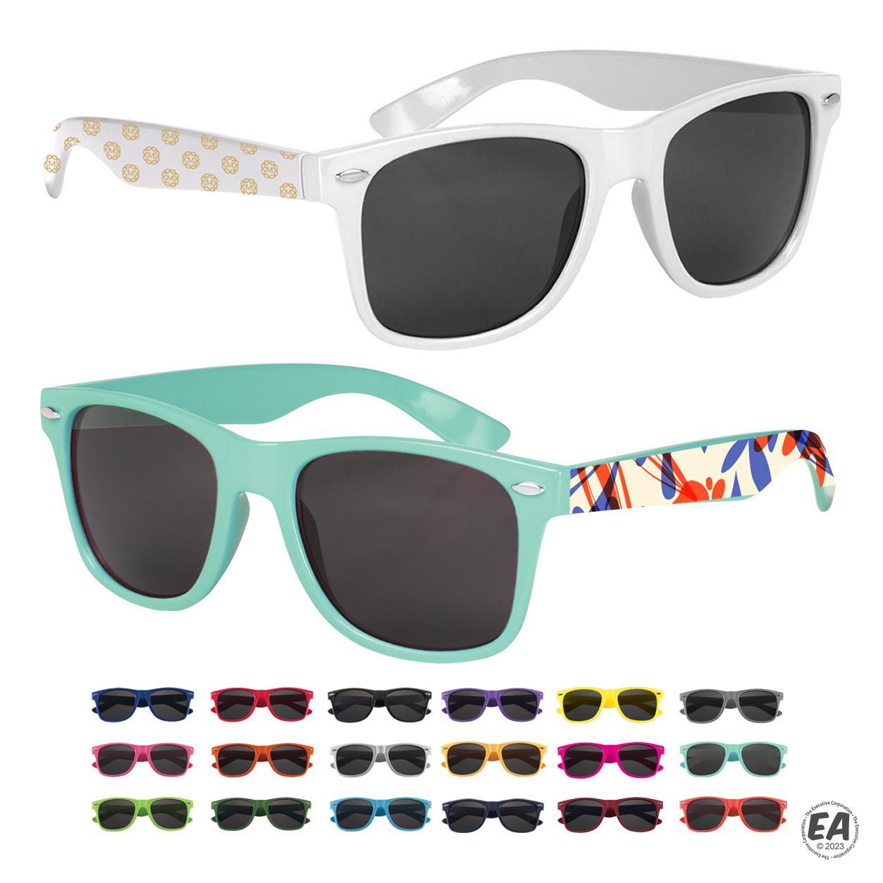 Promotional Full Color Malibu Sunglasses | Customized Sunglasses ...