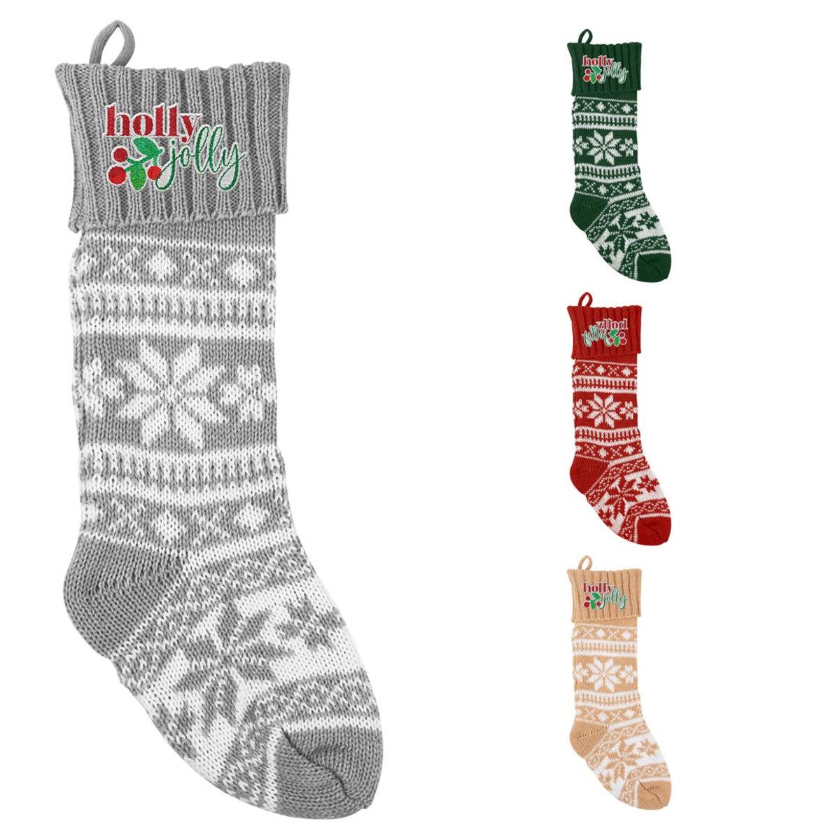 Promotional Holiday Christmas Stocking | Branded Ornaments | Custom ...