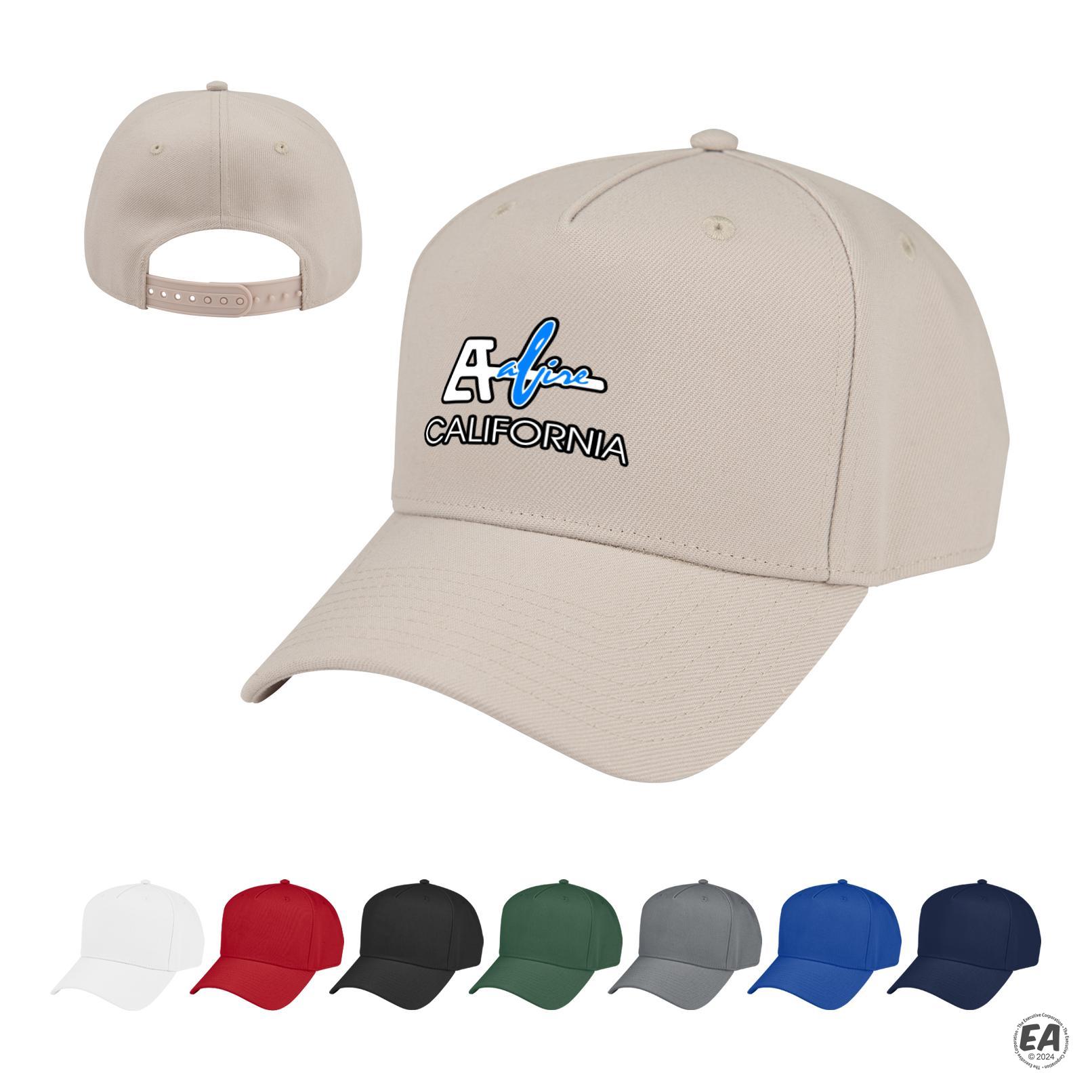 Branded Fairway 5 Panel Cap | Customized Caps | Promotional Fairway 5 ...