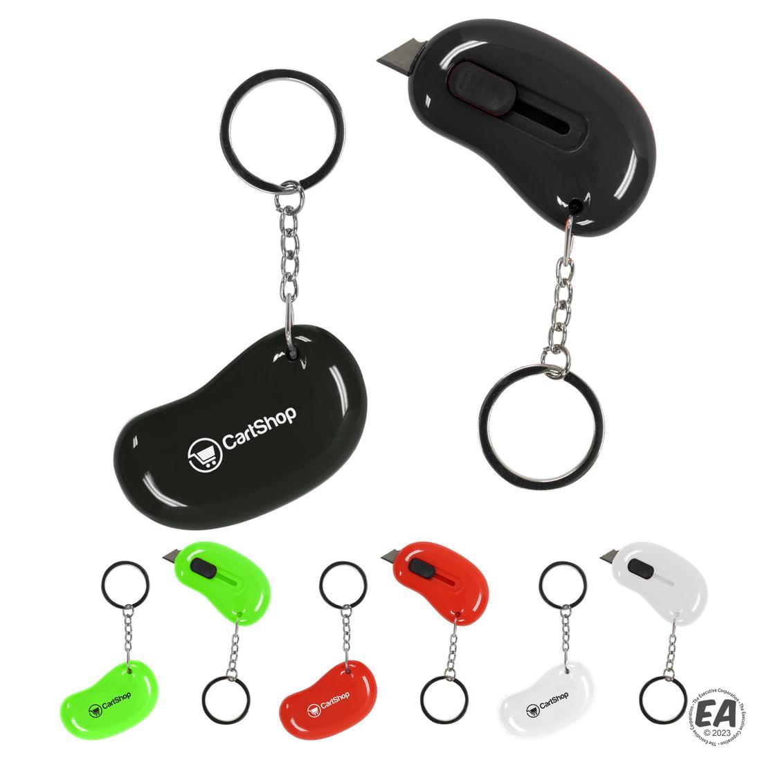 Customized Mini Box Cutter Key Ring | Promotional Box Cutters | Custom ...