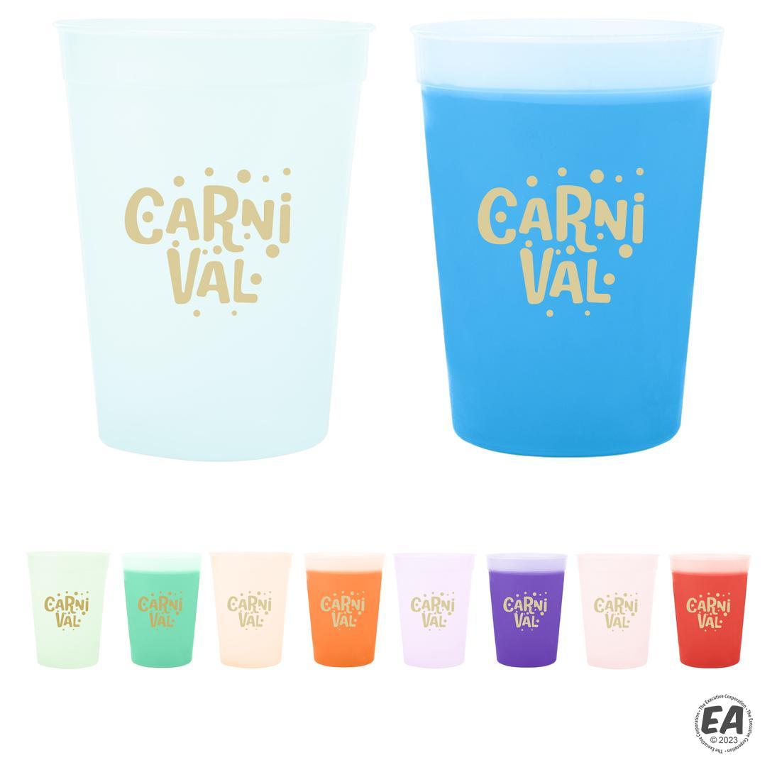 Customized 12 oz. Mood Stadium Cup | Promotional Plastic Cups | Custom ...