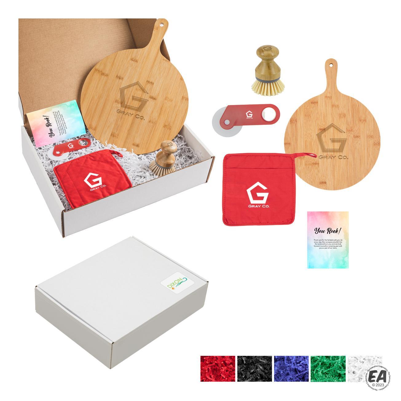 Customized Pizza Party Gift Set | Branded Food Gift Sets | Promotional ...