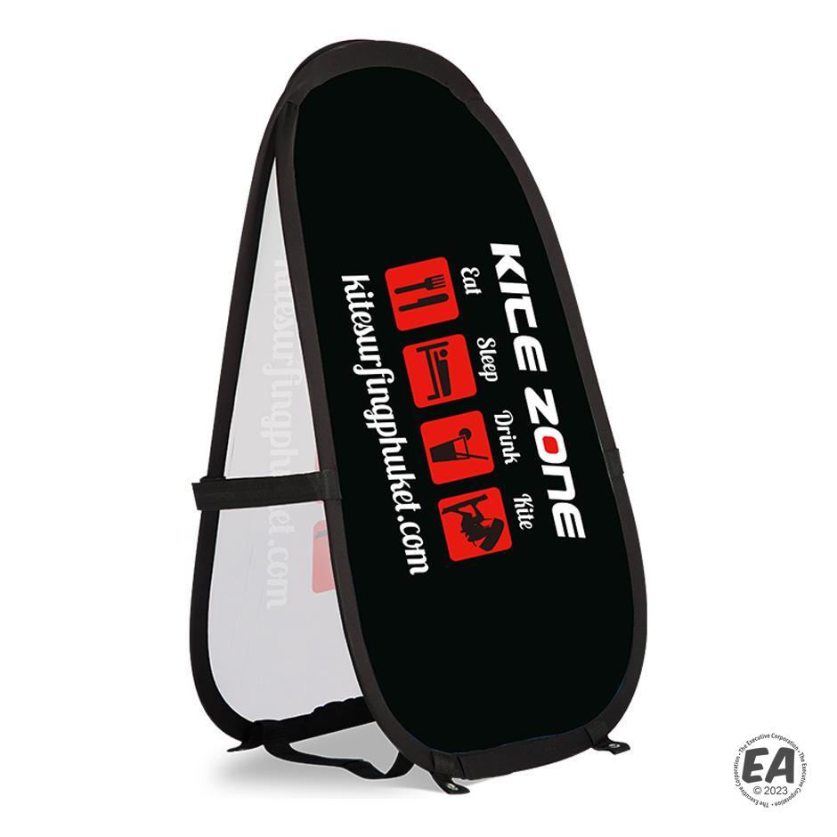 Branded Vertical Pop Up A Frame Display Banner | Customized Display Accessories | Promotional ...