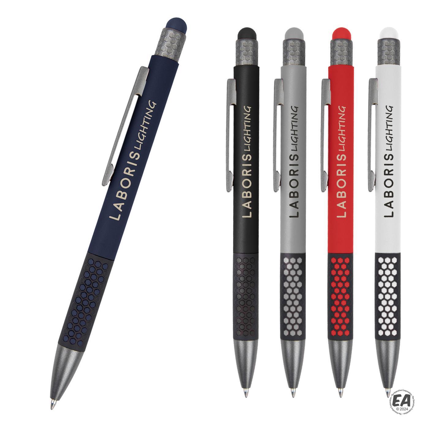 Branded Dot Executive Pen with Stylus | Custom Stylus Pens | Customized ...