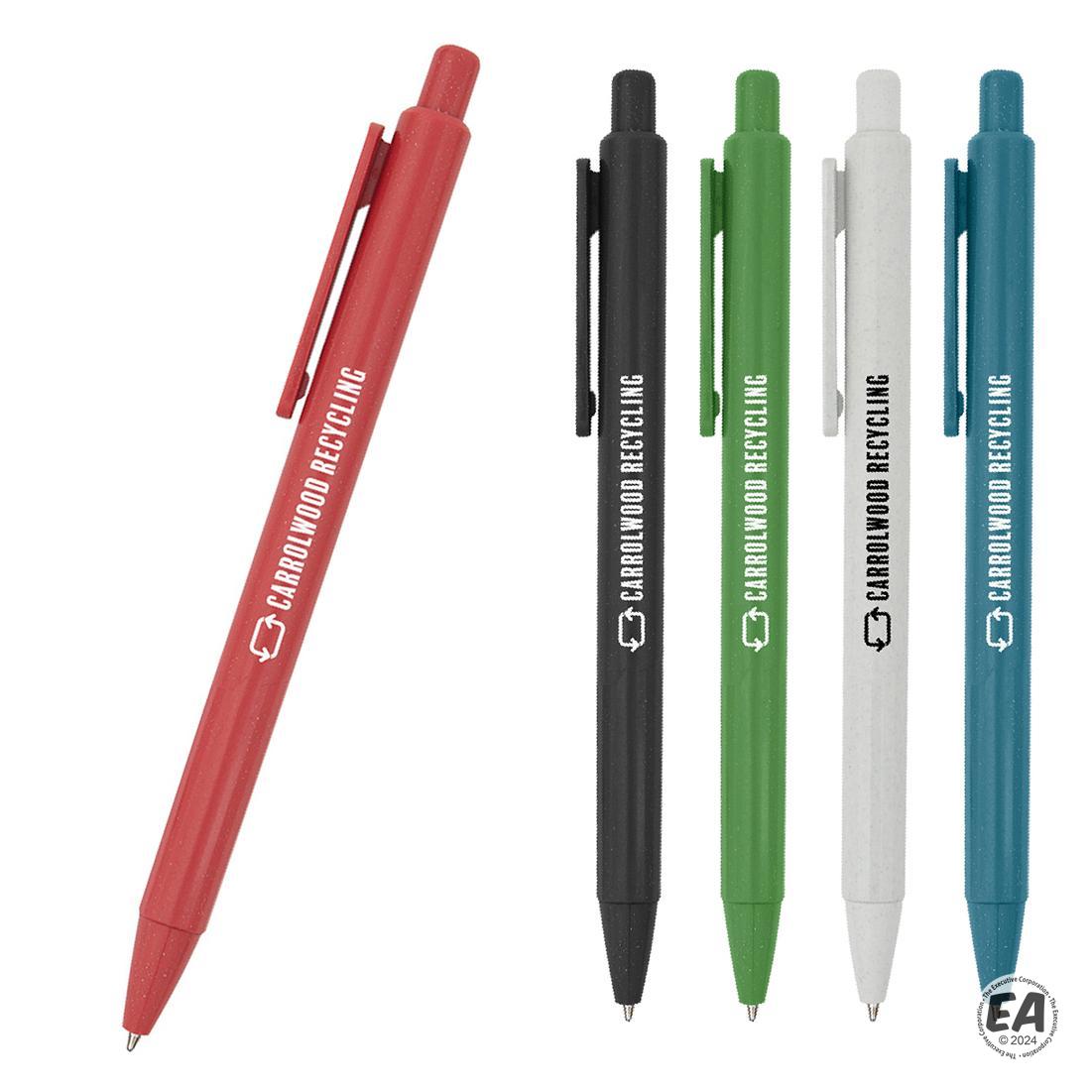 Customized Recycled Milk Carton Pen | Promotional Plastic Click Pens ...