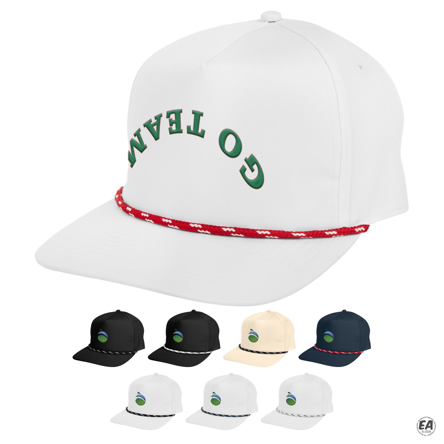 Custom Stroke Play Rope Cap | Customized Caps | Promotional Stroke Play ...