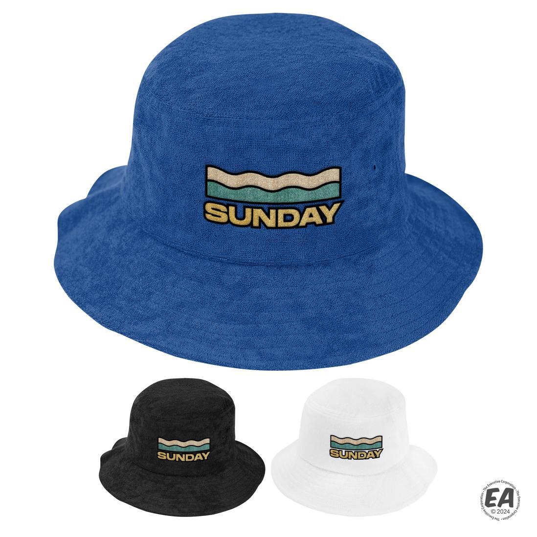 Customized Terry Bucket Hat | Promotional Hats | Branded Terry Bucket ...
