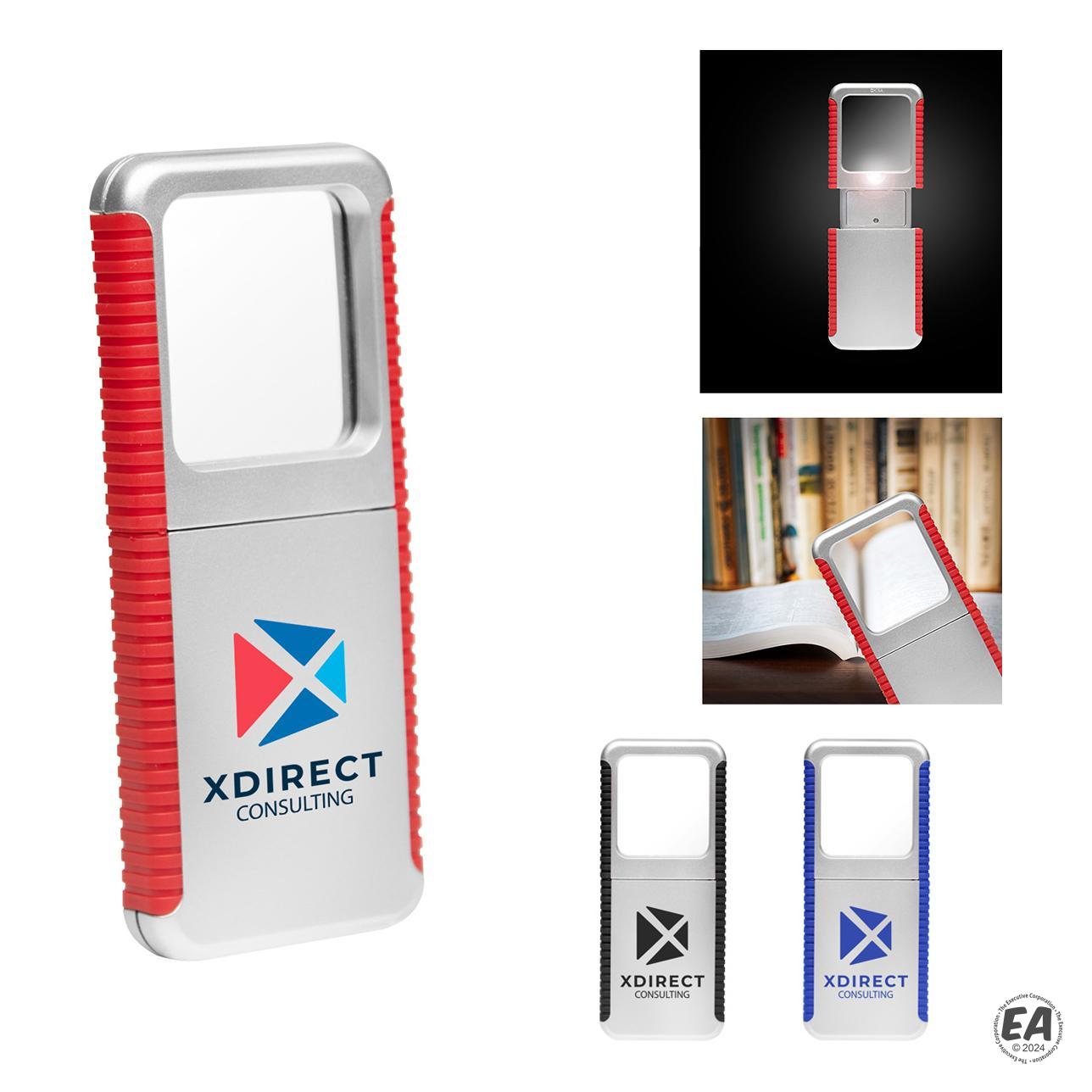 Promotional Handy Magnifier with LED Light | Customized Lighted ...