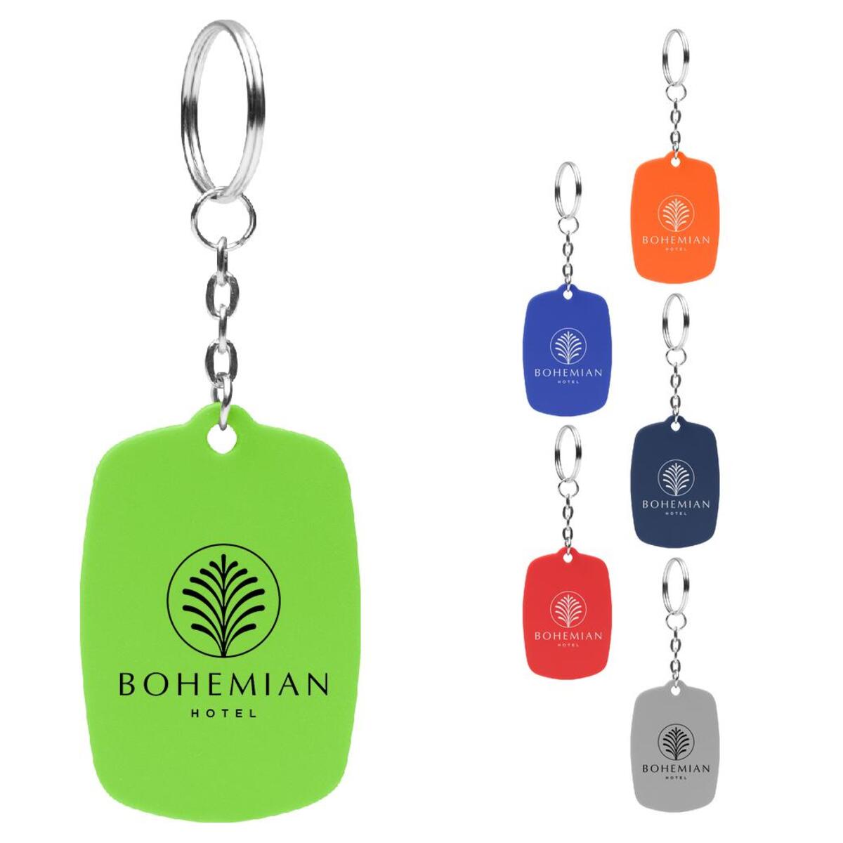 Branded Everton Silicone Key Ring | Promotional Keychains | Custom ...