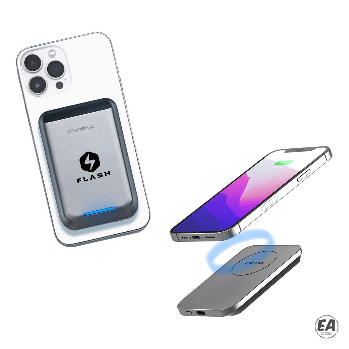 Customized PhoneSuit Mag Max Wireless Charger & Battery Pack 5,000 mAh ...