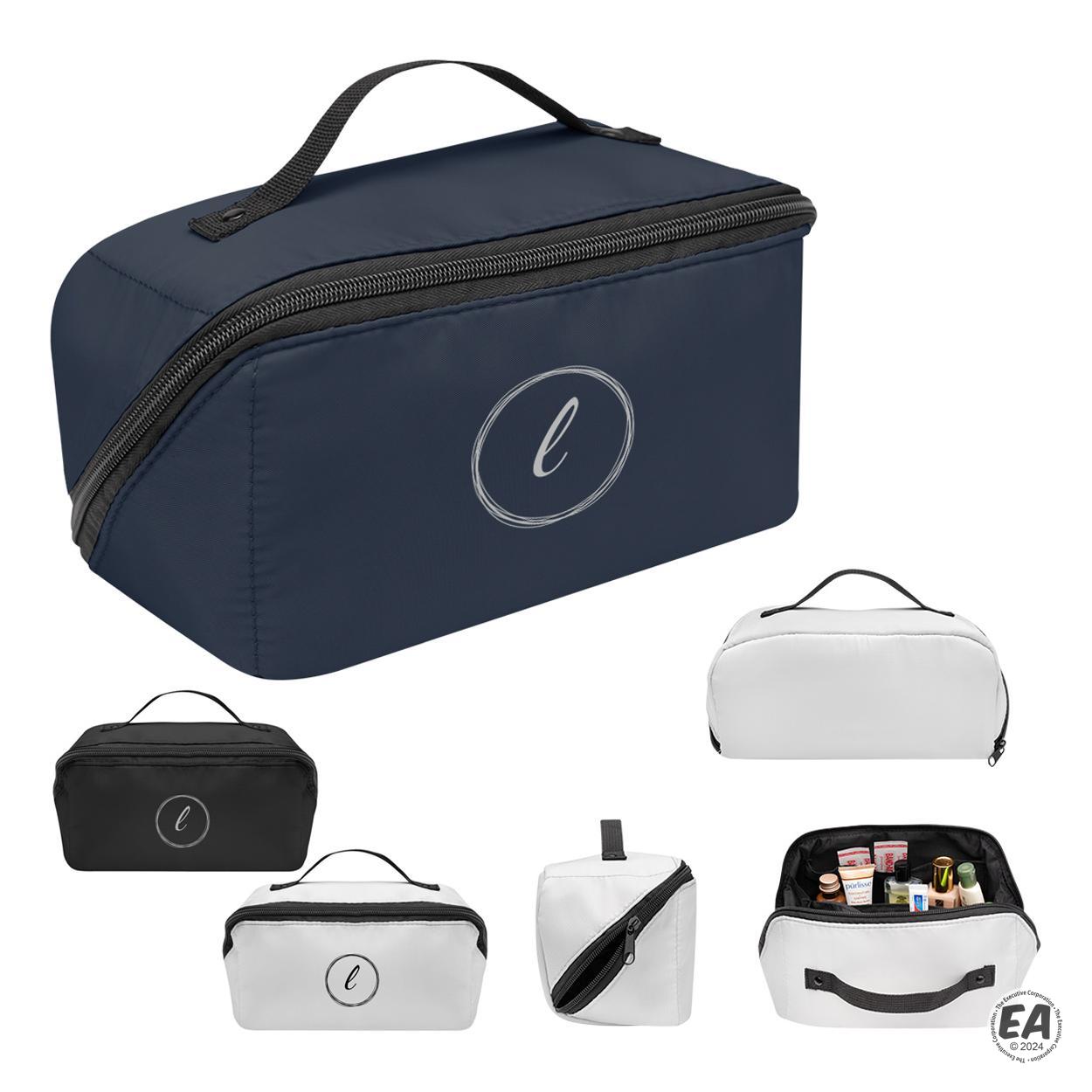 Promotional Trendsetter Toiletry Bag 9x5x4.25 | Branded Toiletry Bags ...