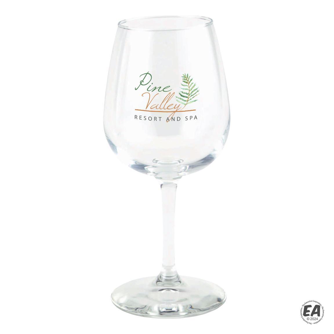 Customized Full Color 12 oz Wine Glass | Promotional Wine Glasses ...