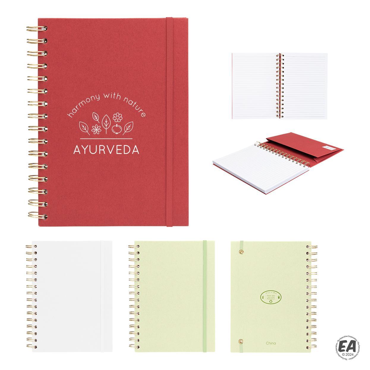 Customized Fruit Paper Spiral Notebook 5x7 | Promotional Notebooks ...