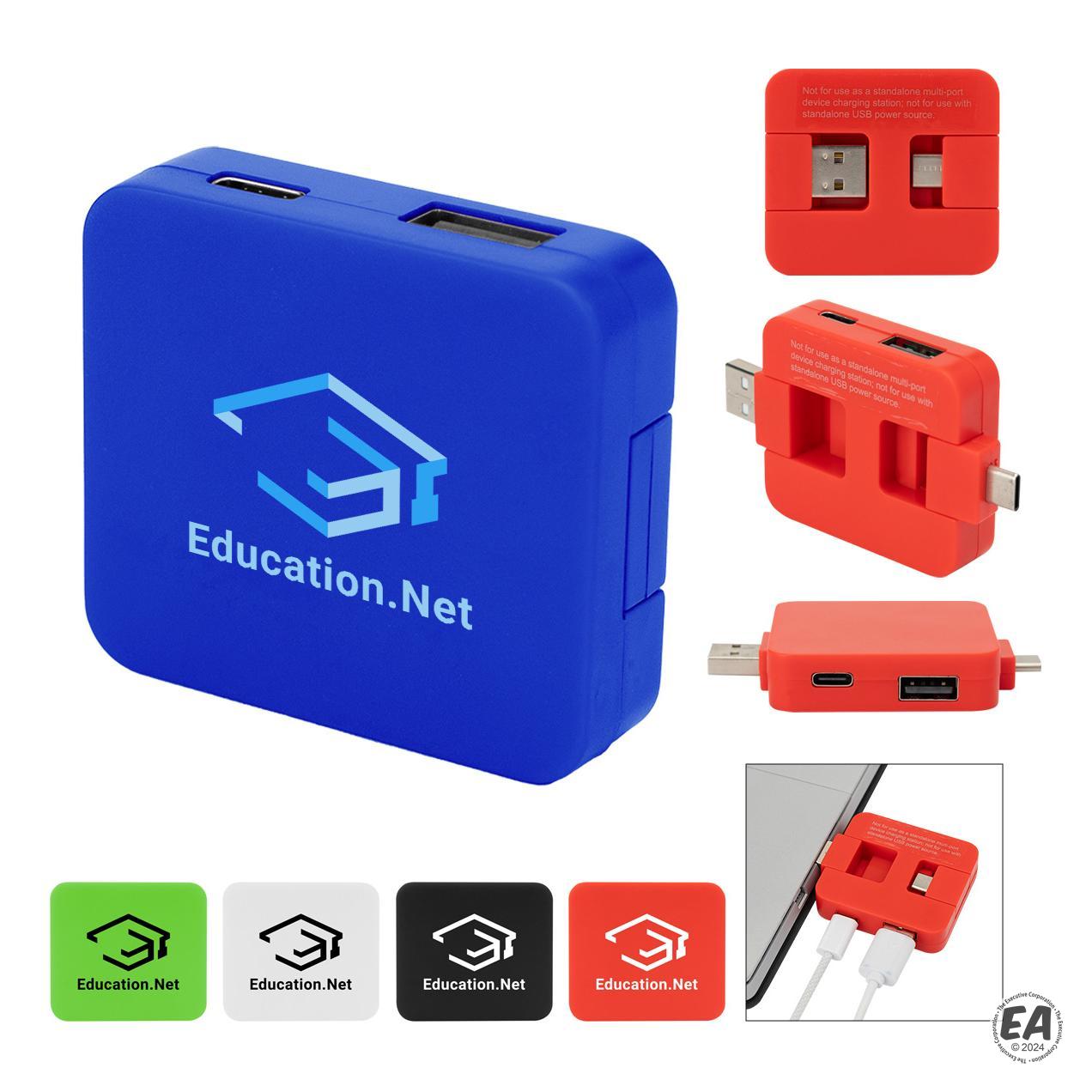 Promotional RABS 4-Port USB Hub 2.0 | Branded USB Hubs | Customized ...