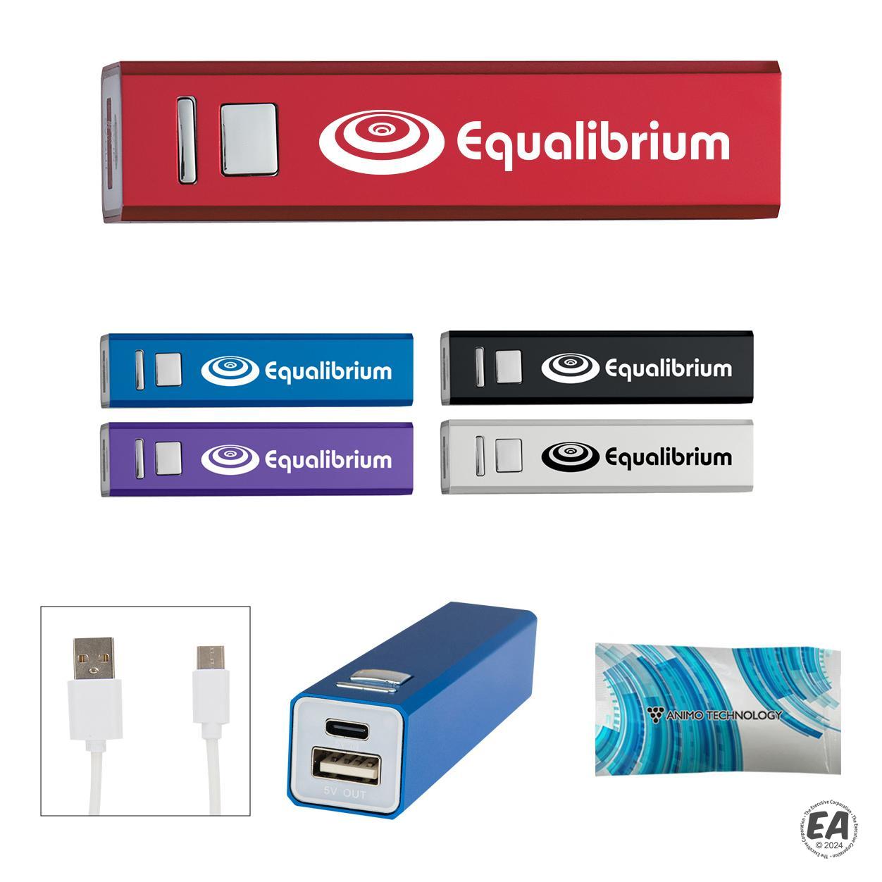 Promotional UL Listed On-The-Go Power Bank 2200 mAh | Customized Power ...