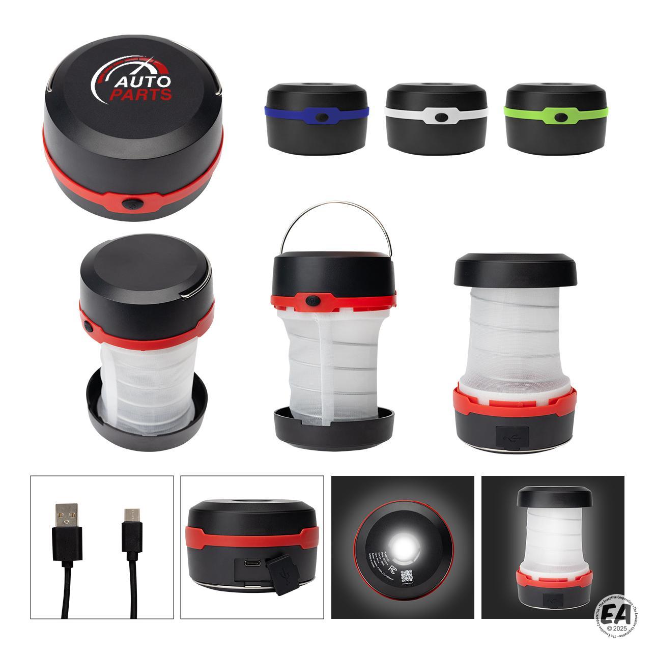 Customized LED Pop-Up Rechargeable Lantern | Promotional Lanterns ...
