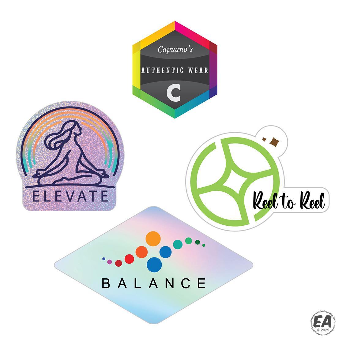 Customized Die Cut Custom Shape Sticker (Up to 4 x 4) | Branded Die Cut ...