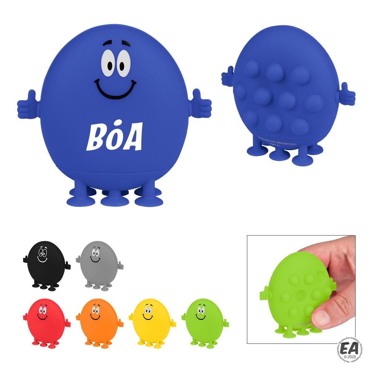 Promotional Smiley Push Pop Pal | Custom Stress Relievers | Customized ...