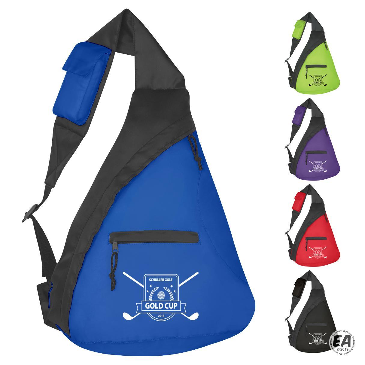 Promotional Fun Style Budget Sling Backpack | Branded Sling Bags ...